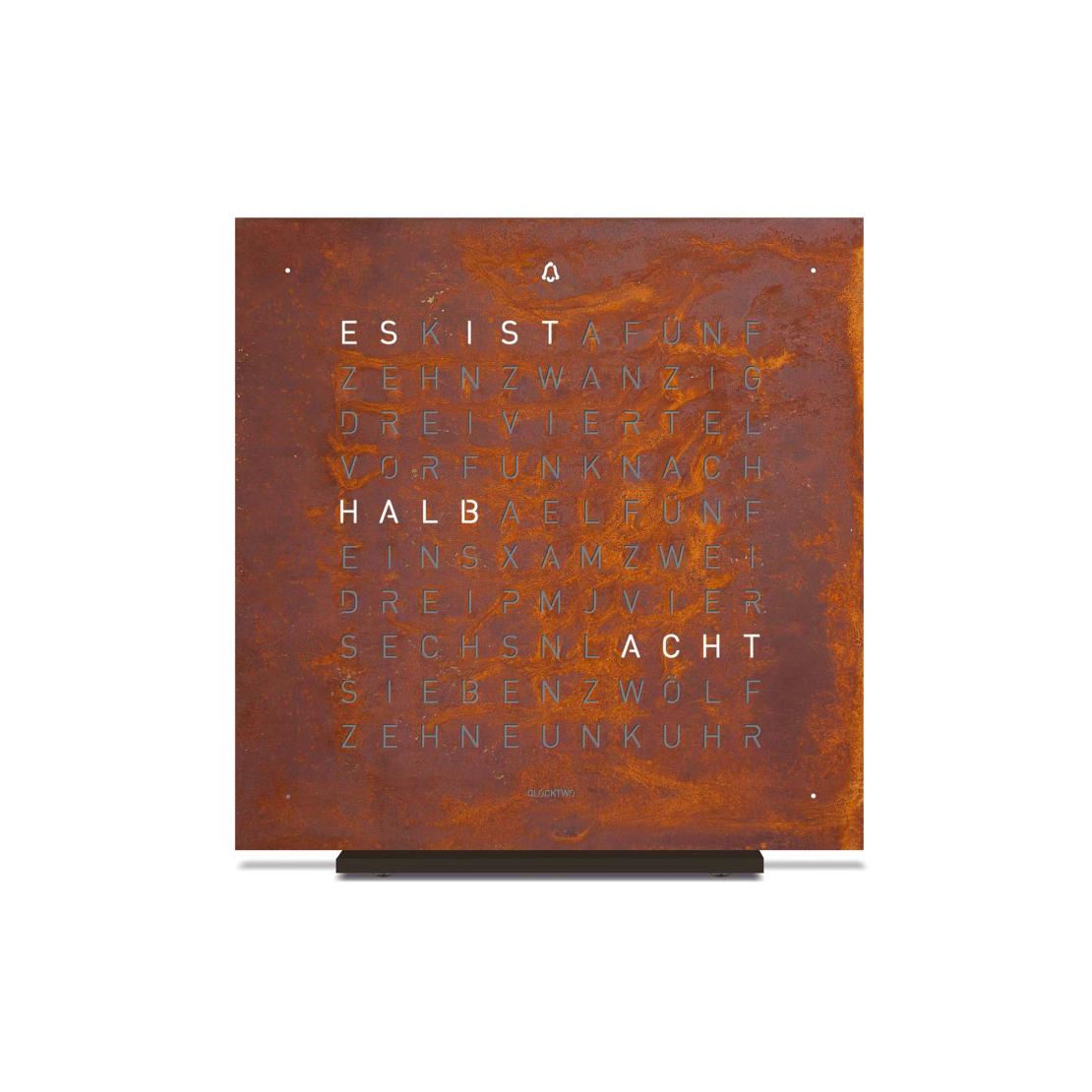 Qlocktwo EARTH 13.5 CREATOR´S EDITION RUST reservieren