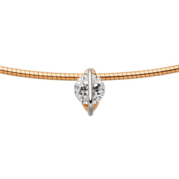 Schaffrath LIBERTÉ Collier mit Omegareif "Elastic"